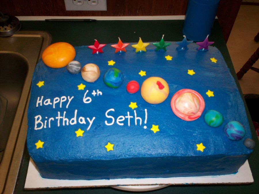Seth's Solar System - CakeCentral.com