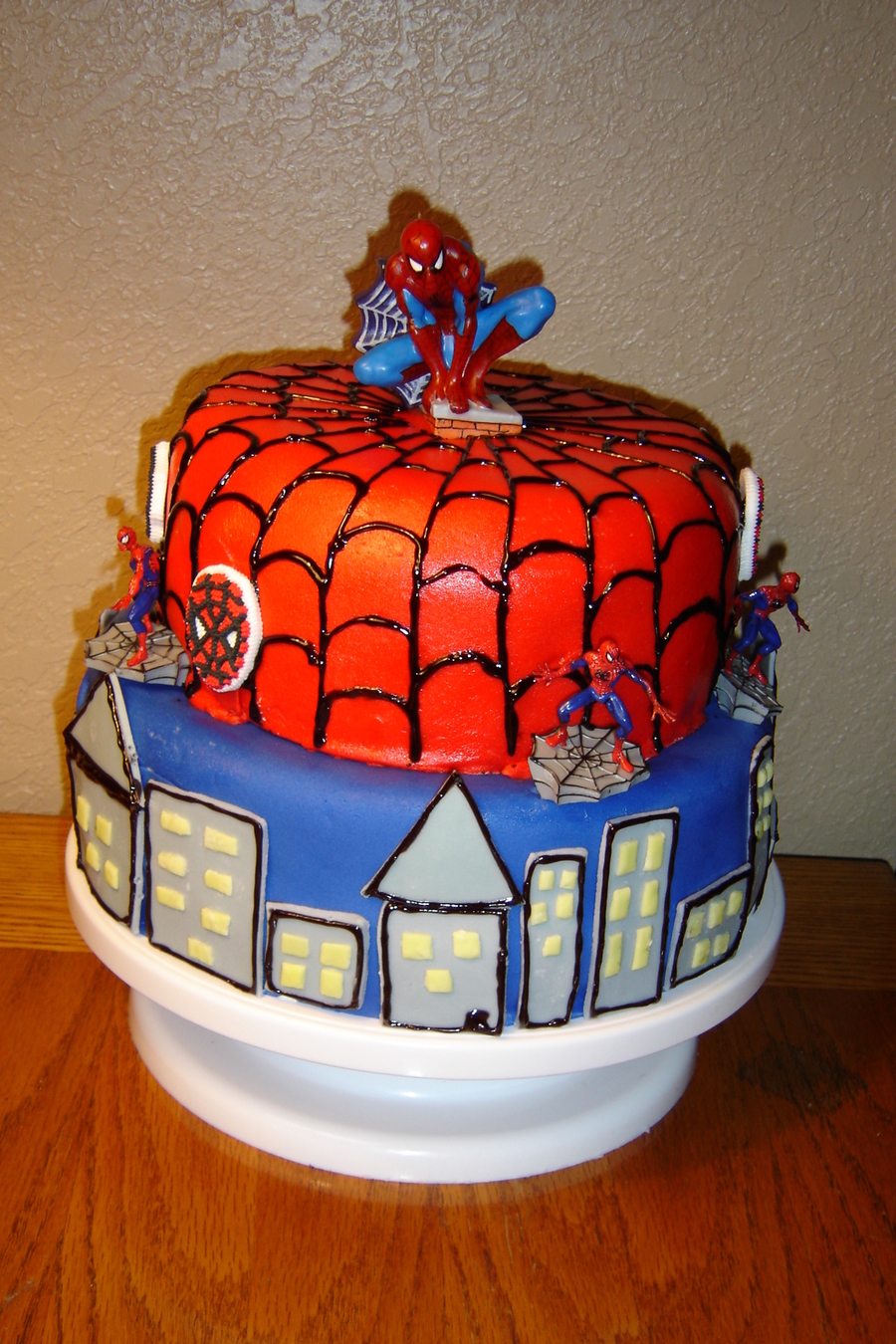 Marvel Hero Cake - CakeCentral.com
