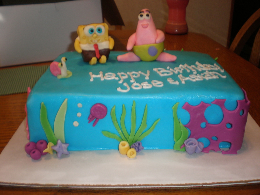 Spongebob And Patrick - CakeCentral.com