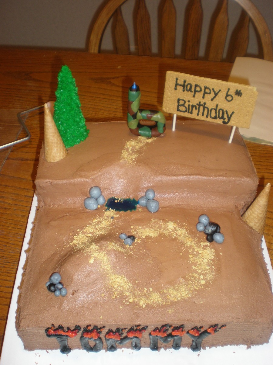 Four-Wheeler Cake - CakeCentral.com
