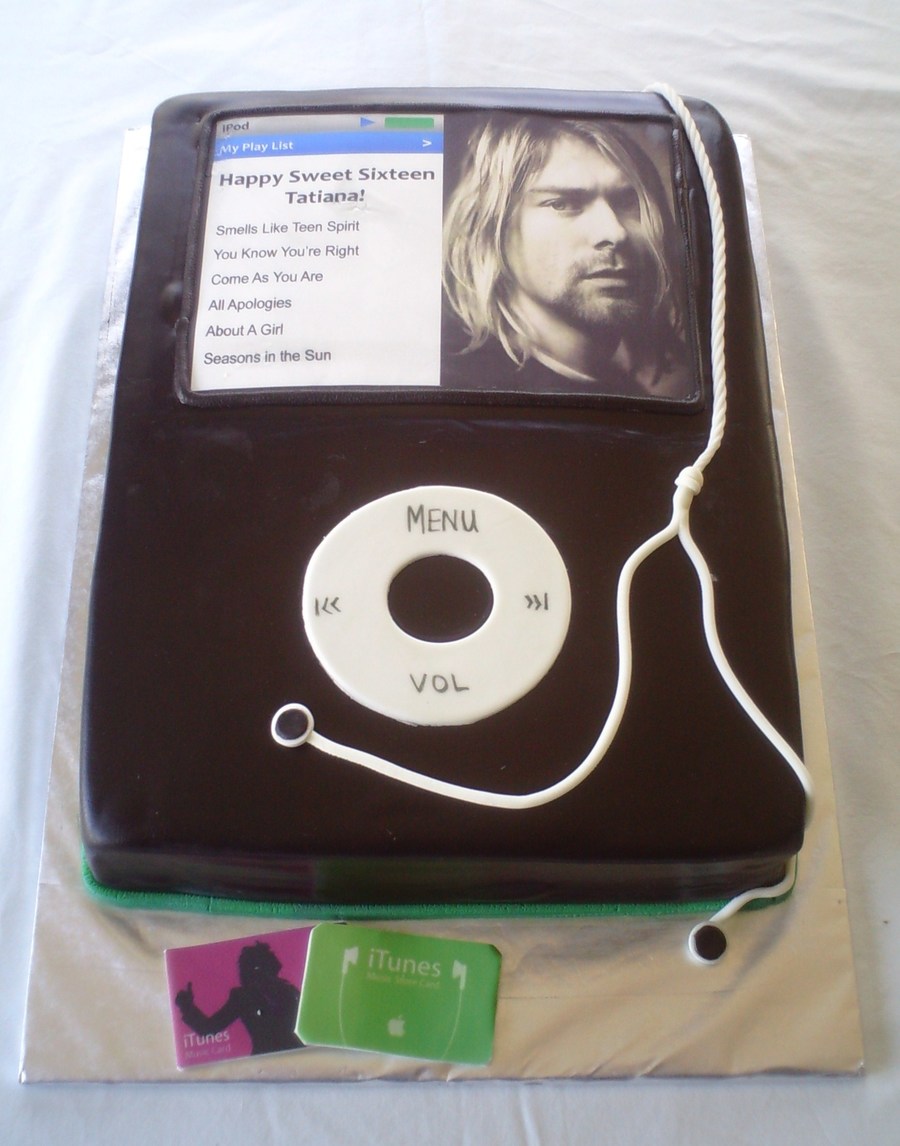Ipod Birthday Cake - CakeCentral.com