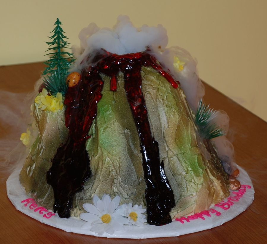 Active Volcano!! - CakeCentral.com