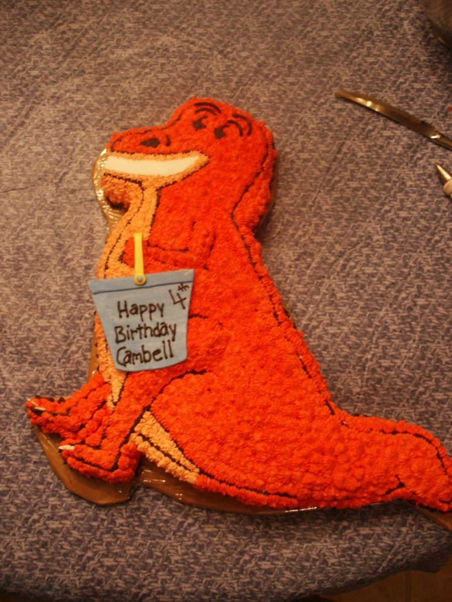 Taury From Harry And Bucket Of Dinosaurs - CakeCentral.com