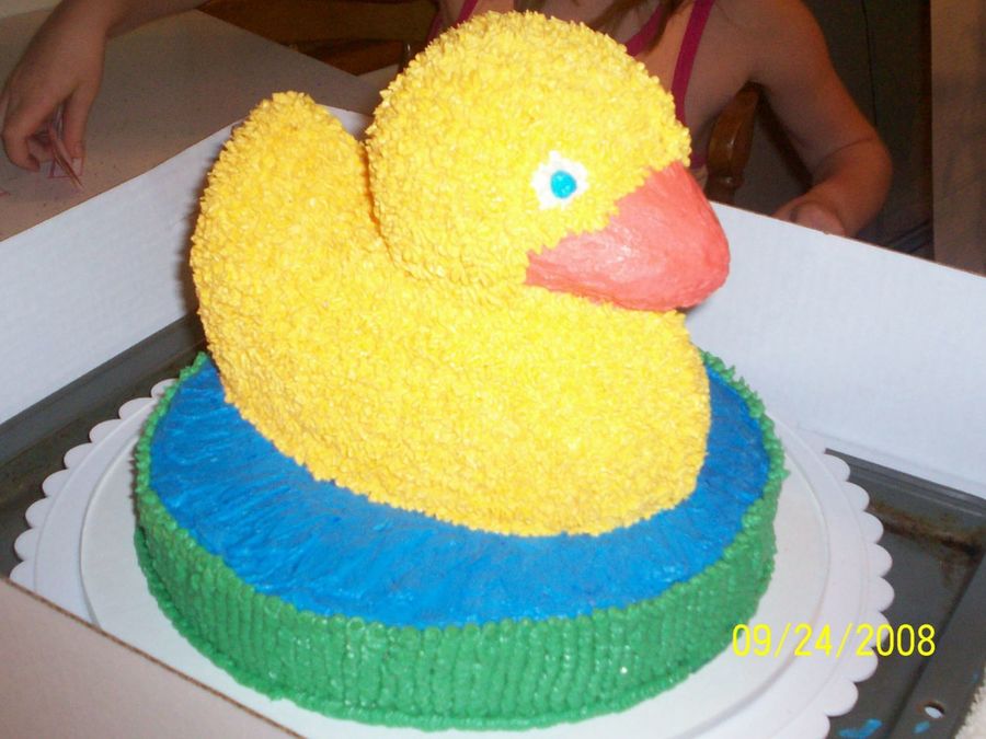 3-D Duck - CakeCentral.com