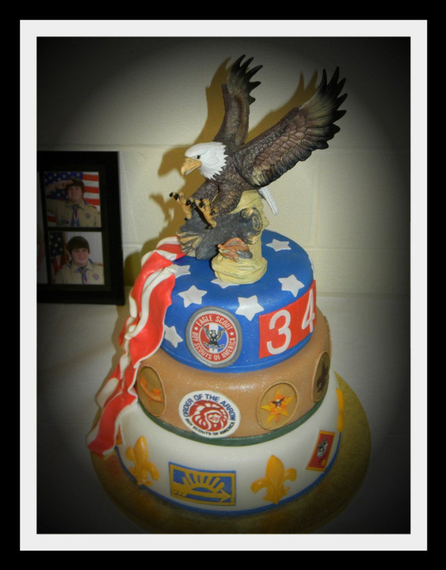 Eagle Scout Cake - CakeCentral.com