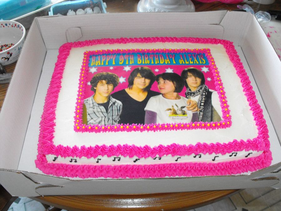 Jonas Brothers - CakeCentral.com