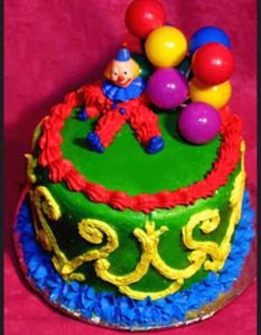 Clown Cake - CakeCentral.com