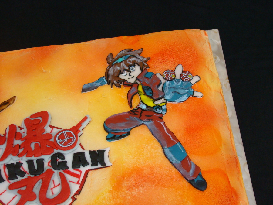 Bakugan Cake - CakeCentral.com
