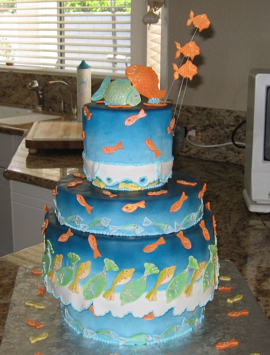 Fish Cake - CakeCentral.com