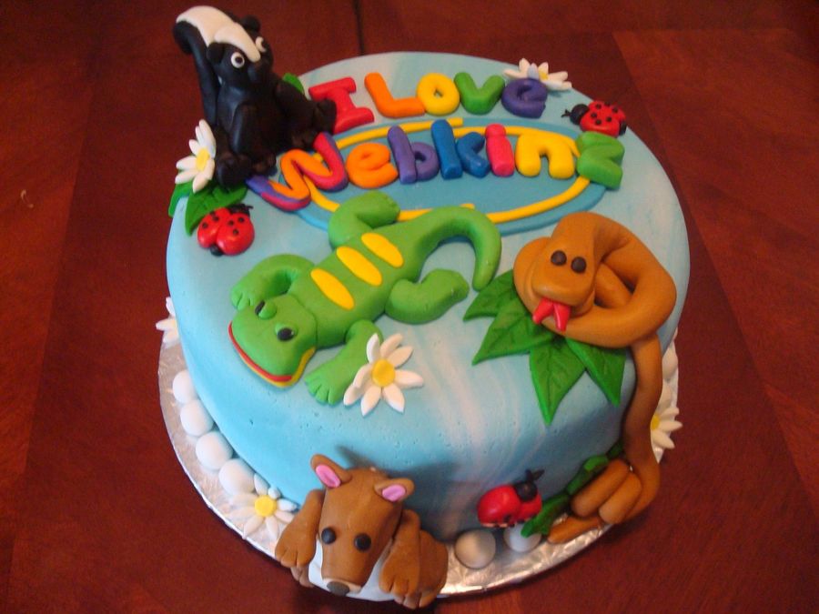 Webkinz Birthday Cake - CakeCentral.com