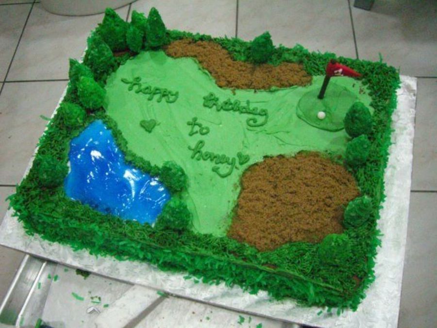 Golf Course - CakeCentral.com
