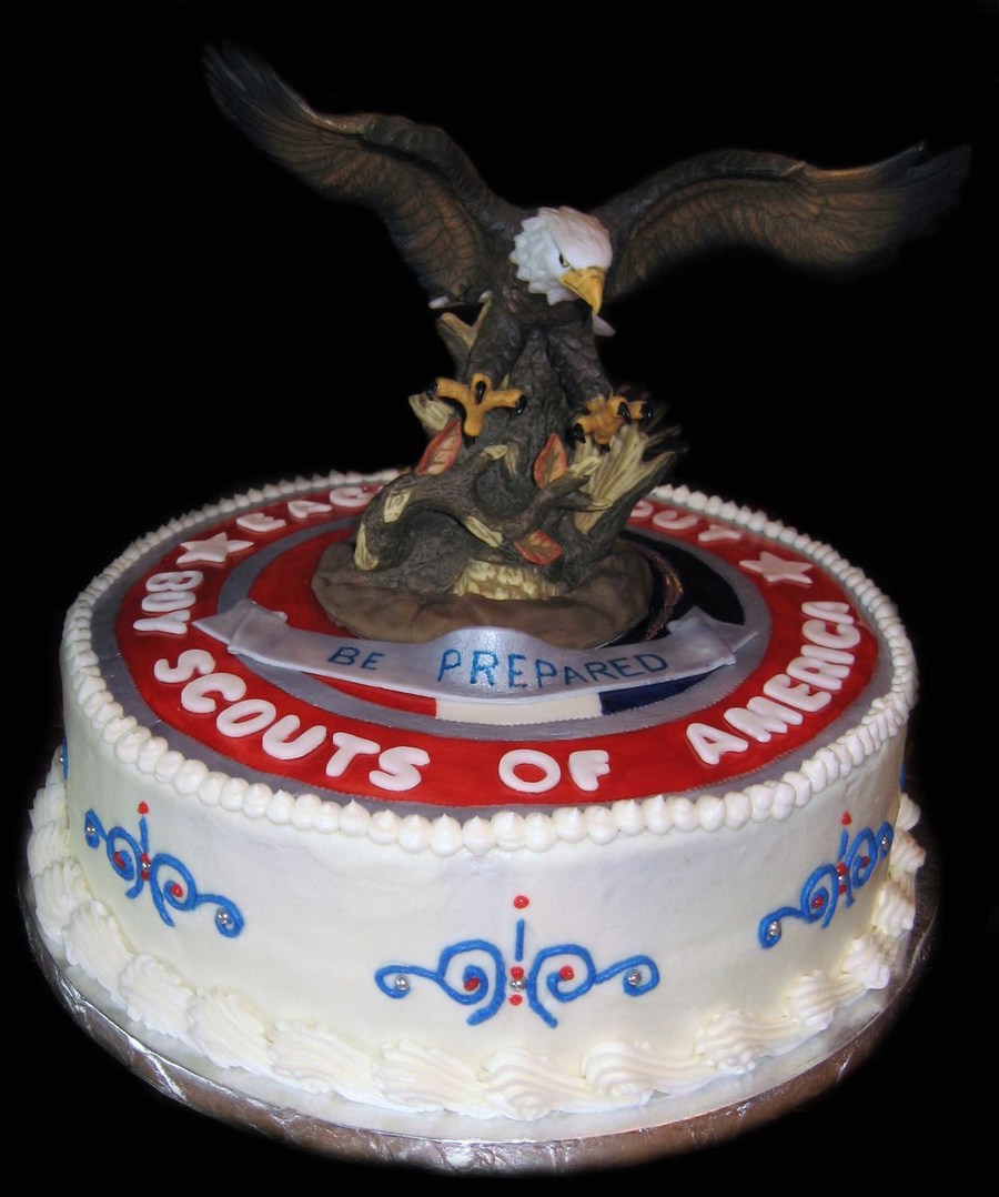 Eagle Scouts Cake & Cupcakes - CakeCentral.com