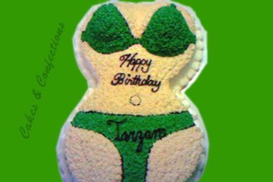 Female Torso With Panies & Bra - CakeCentral.com