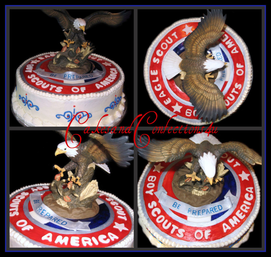 Eagle Scouts Cake & Cupcakes - CakeCentral.com