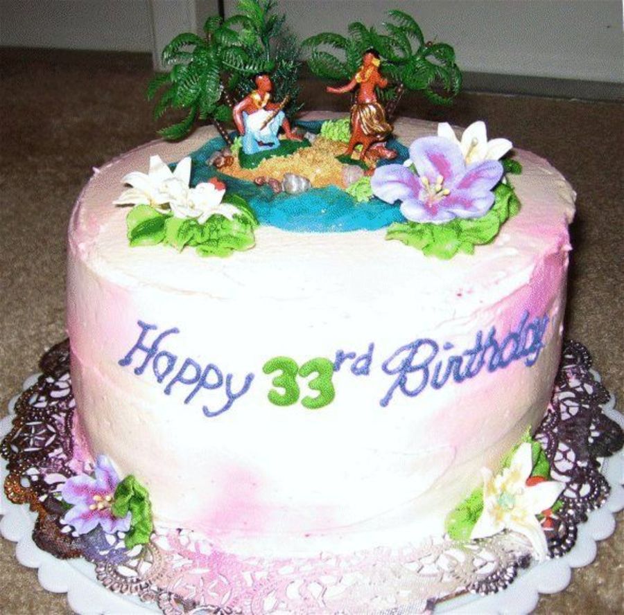 Hula Cake - CakeCentral.com