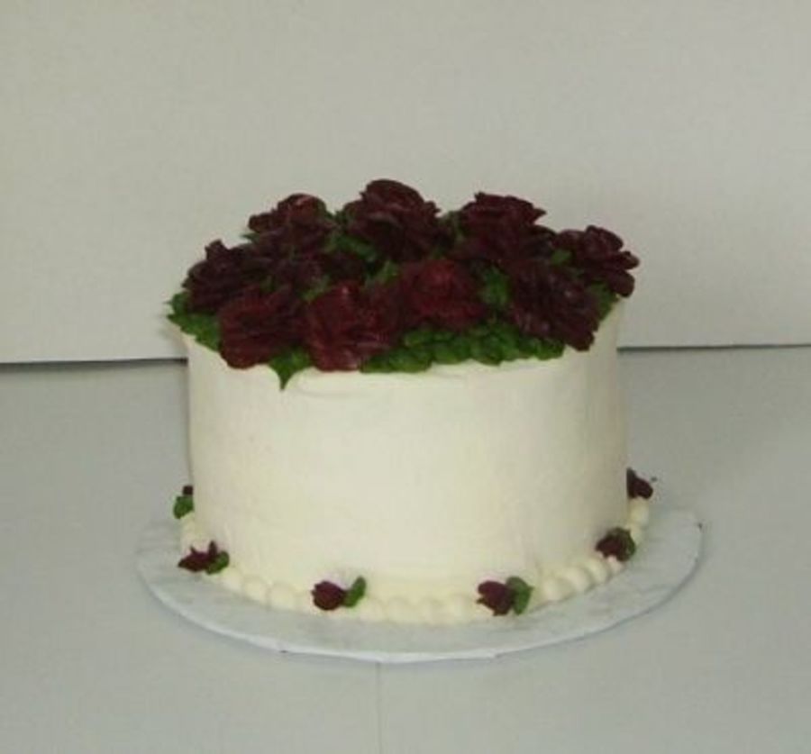 Top Tier "class Wedding Cake" - CakeCentral.com