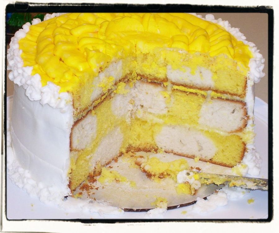 Lemon Baby Shower Cake - CakeCentral.com
