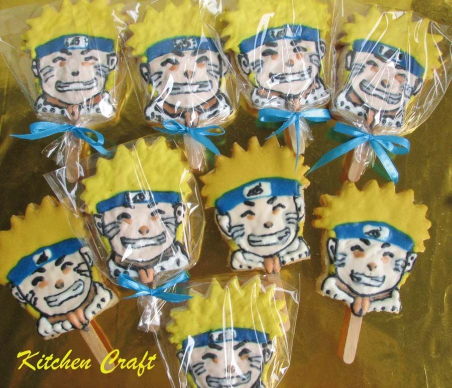 Naruto Cookies - CakeCentral.com