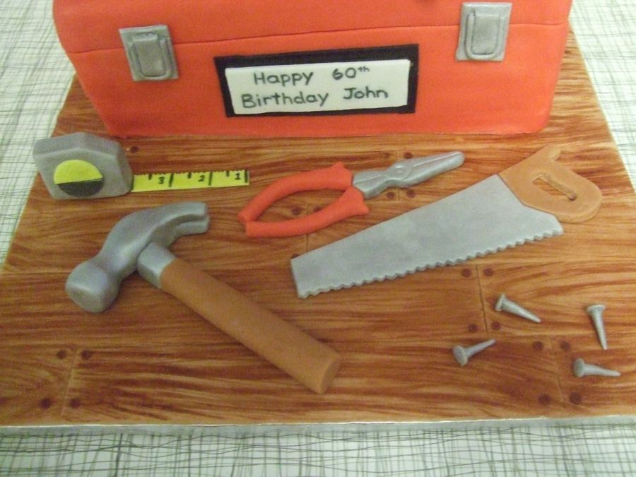 Tool Box And Tools - CakeCentral.com
