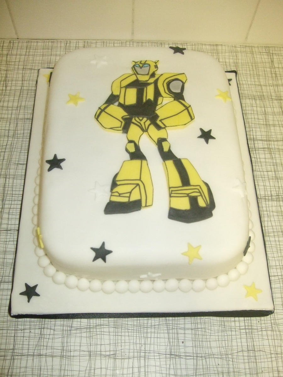 Bumble Bee Transformer - CakeCentral.com