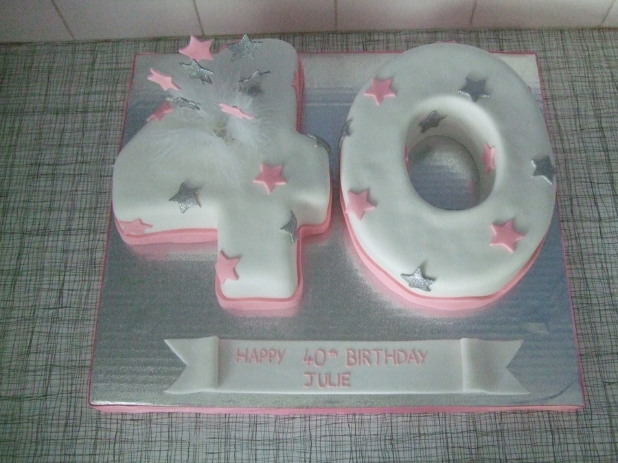 40Th Birthday - CakeCentral.com