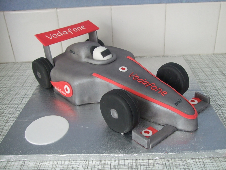 Mclaren F1 Car - CakeCentral.com