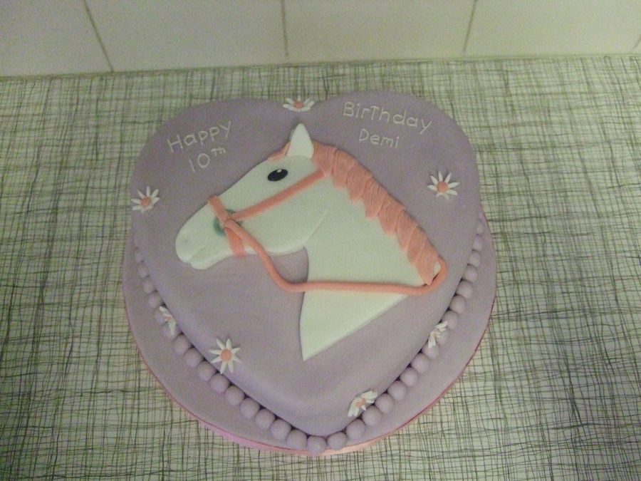 Horse Head - CakeCentral.com