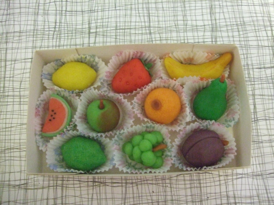 Marzipan Vegetables - CakeCentral.com