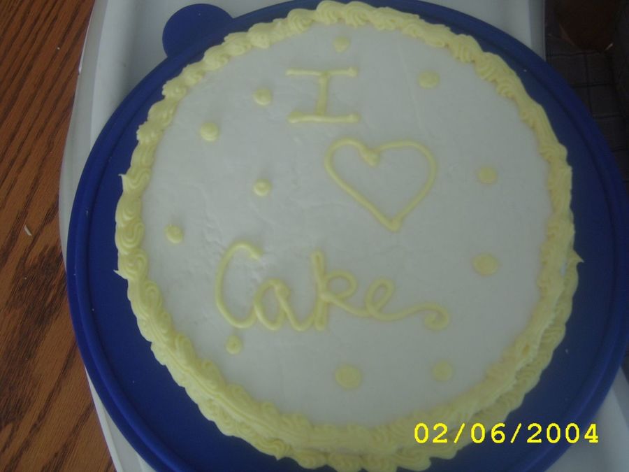 My Second Cake - CakeCentral.com