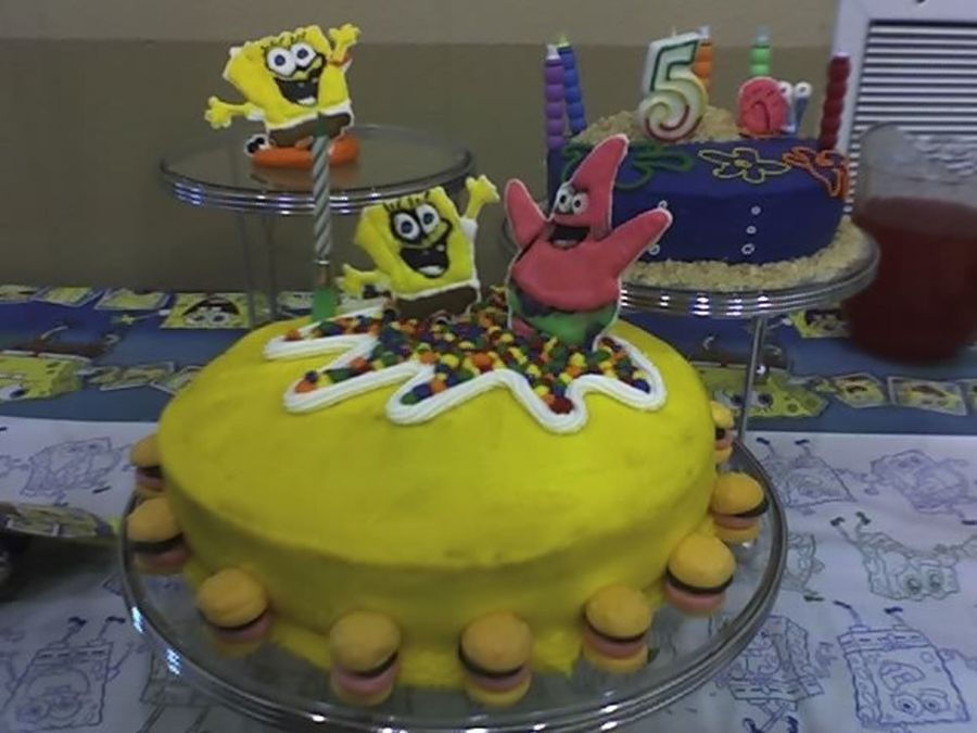 Sponge Bob And Patrick Ball Pit - CakeCentral.com