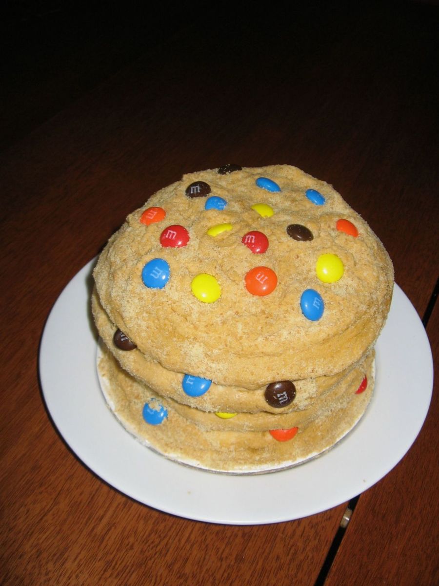 M & M Cookie Cake - CakeCentral.com