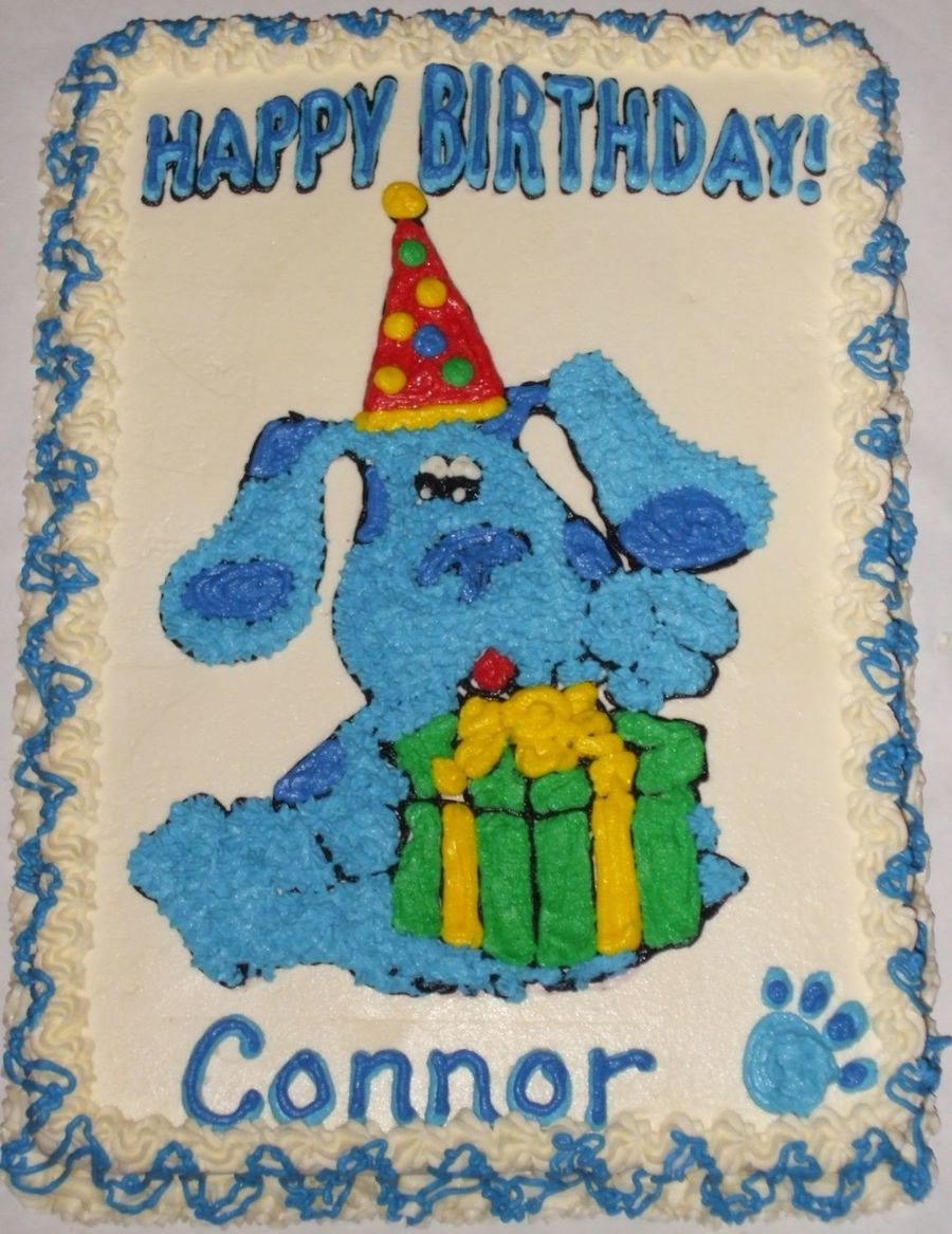 Connor's Blues Clues - CakeCentral.com