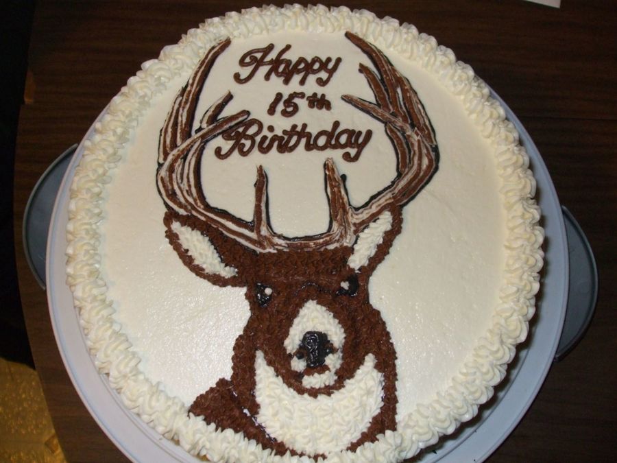 Eric's Big Buck Cake - CakeCentral.com