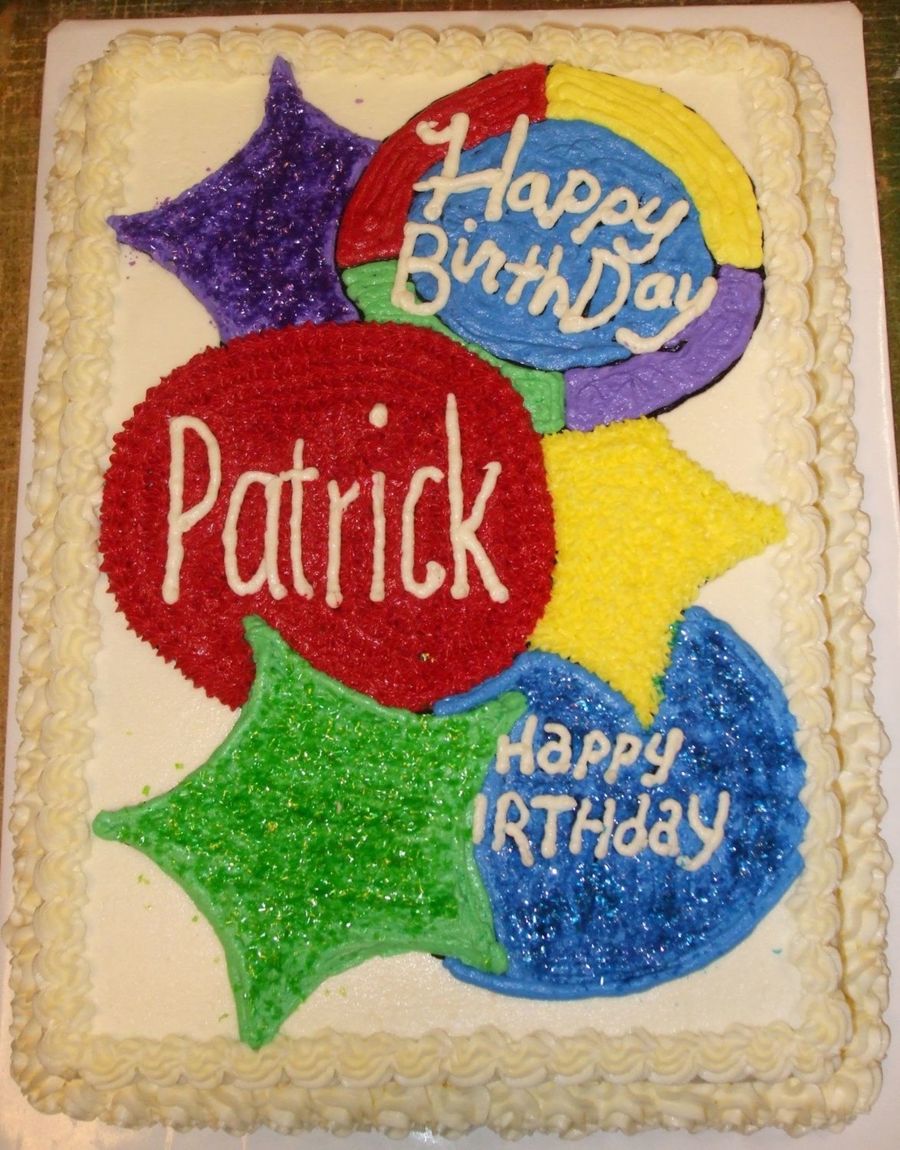 Happy Birthday Patrick - CakeCentral.com
