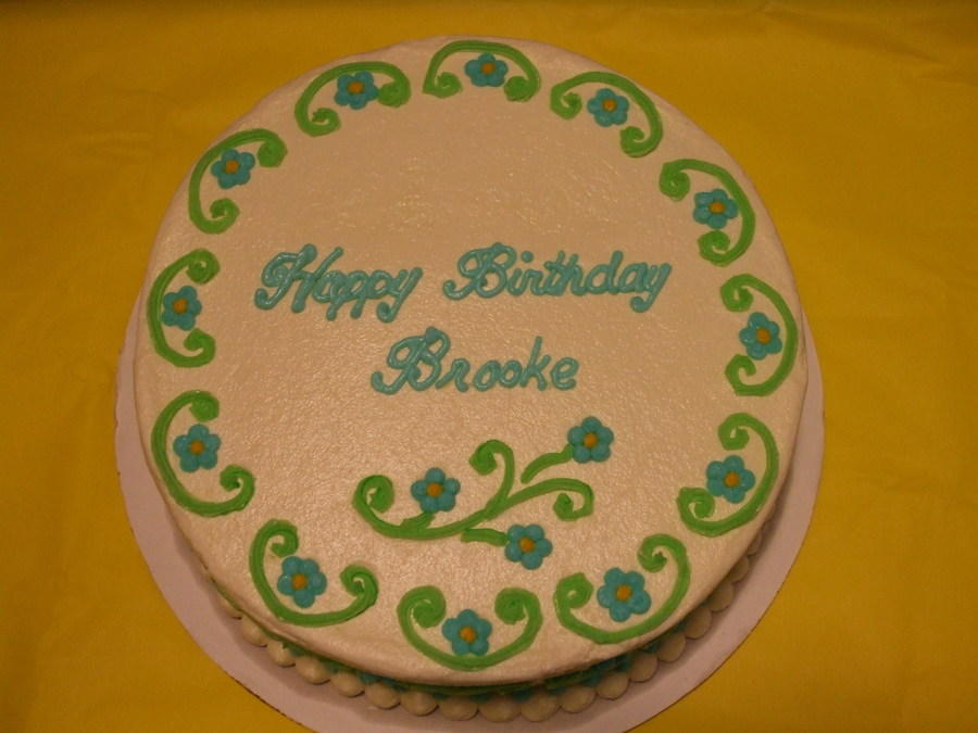 Happy Birthday Brooke - CakeCentral.com