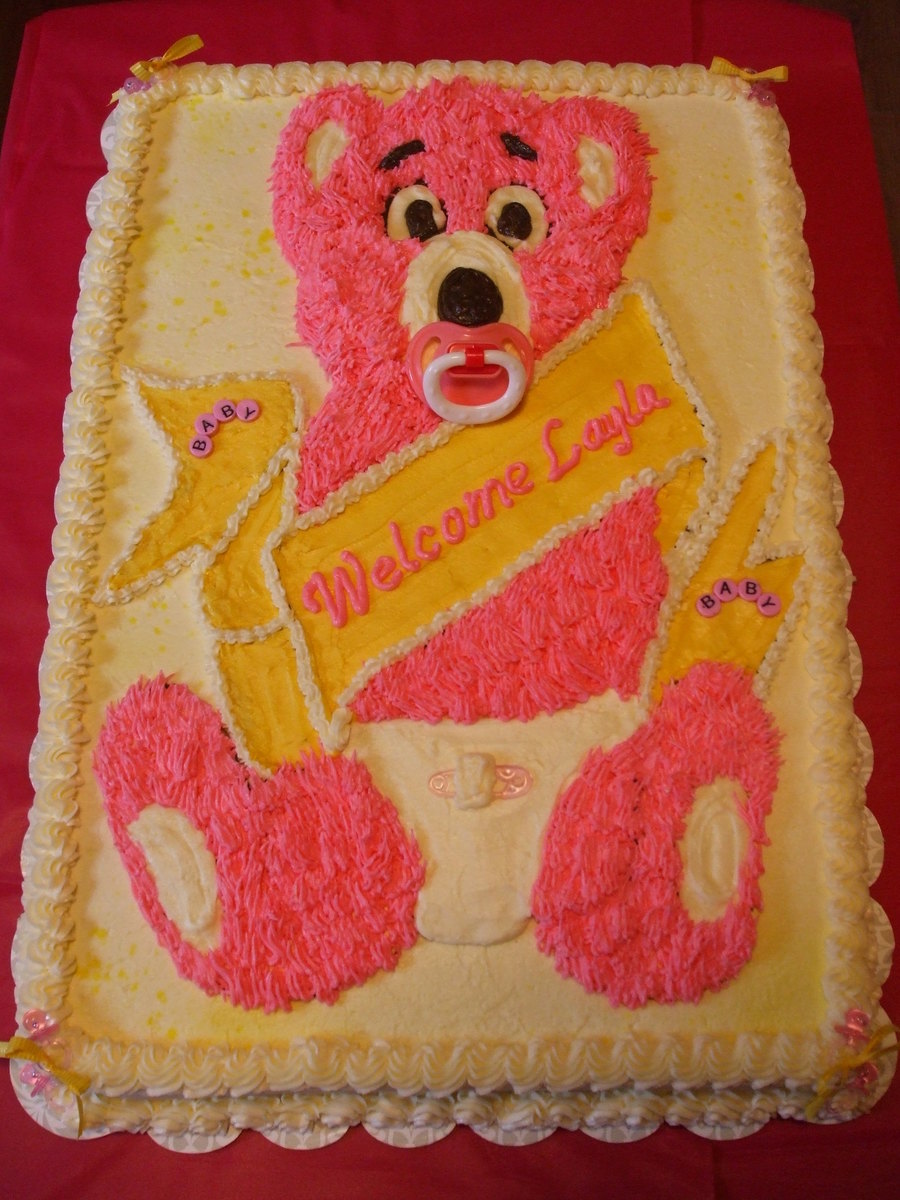 Layla's Baby Shower - CakeCentral.com