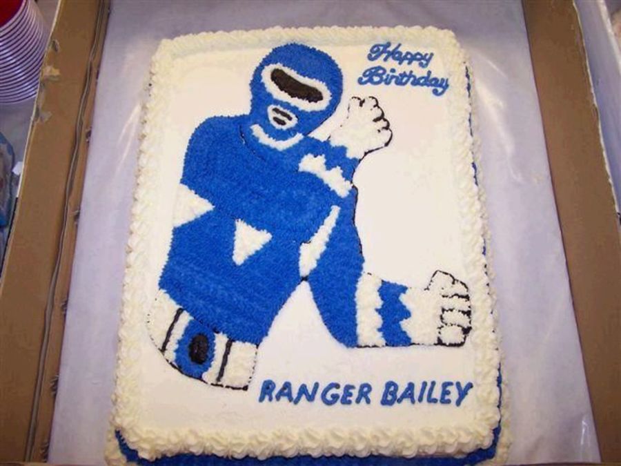 Blue Power Ranger - CakeCentral.com