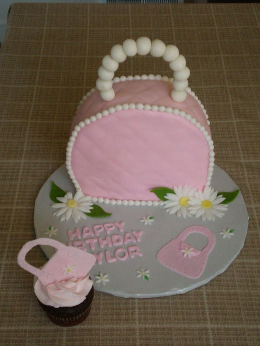 Purse Cake - CakeCentral.com