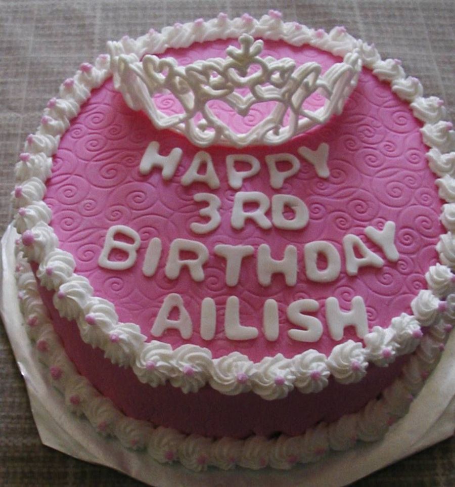 Princess Tiara Cake - CakeCentral.com