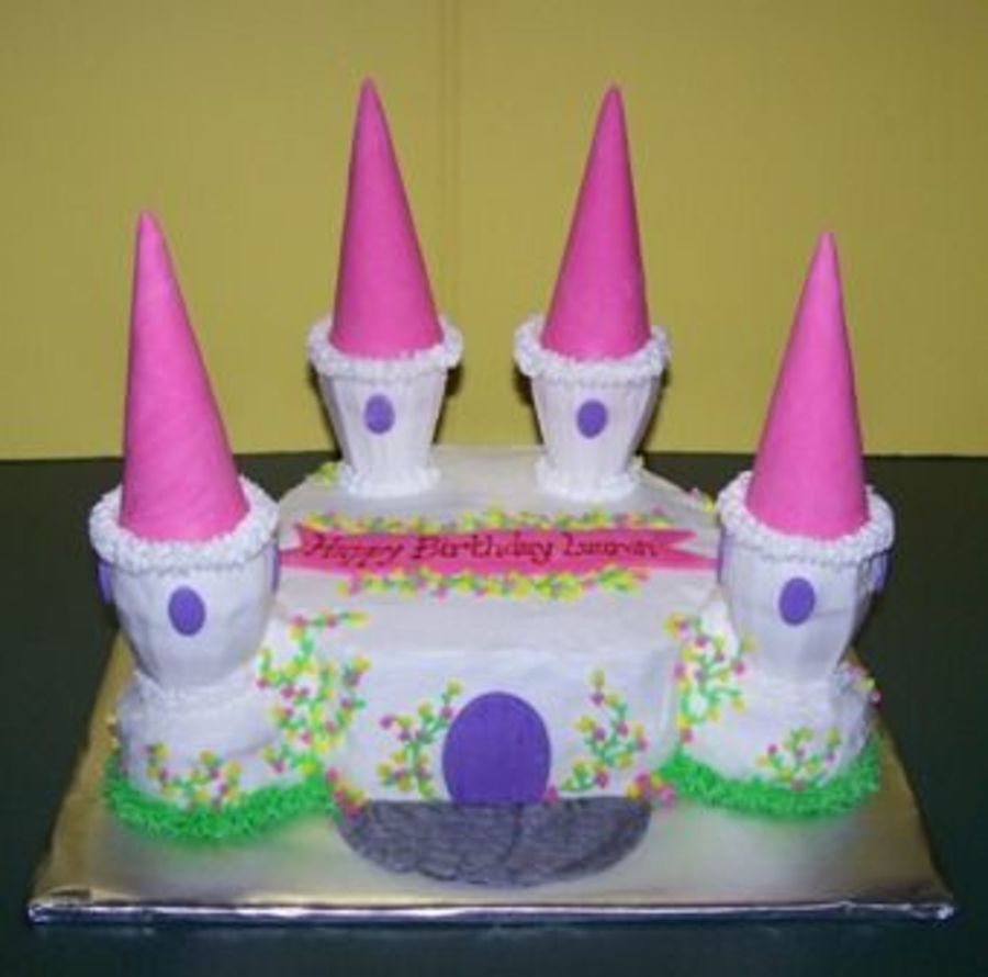 Princess Castle Cake - CakeCentral.com