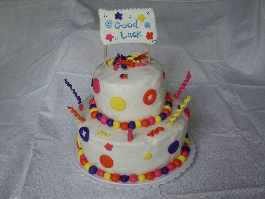 Going Away Cake For A Co-Worker - CakeCentral.com