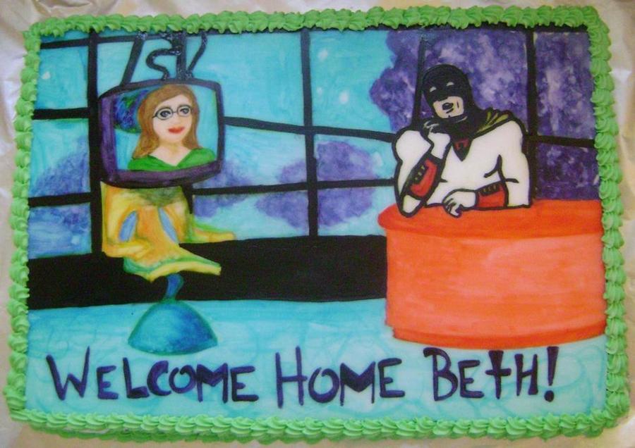 Space Ghost - CakeCentral.com