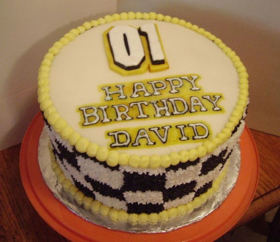 Nascar Cake - CakeCentral.com