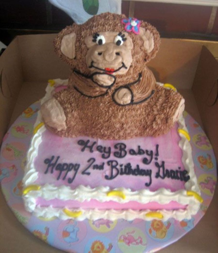 Pretty Little Monkey - CakeCentral.com