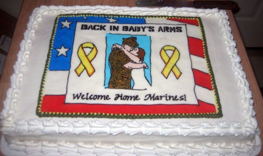 Welcome Home Cake - CakeCentral.com