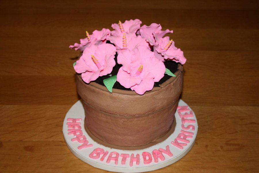 Flower Pot - CakeCentral.com