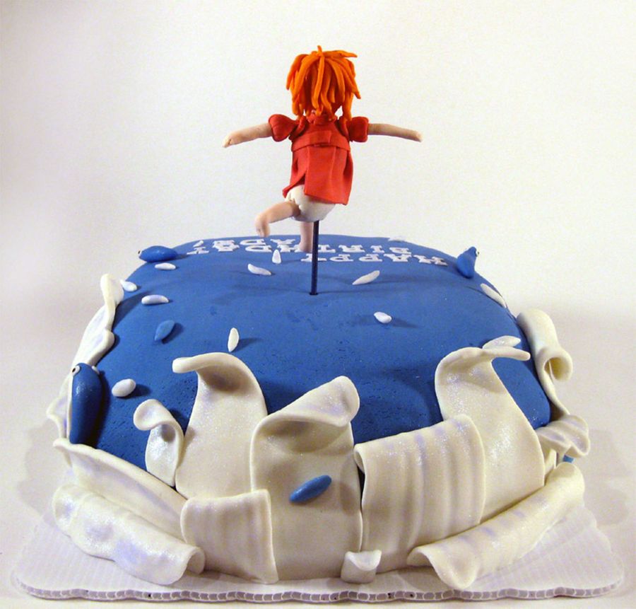 Ponyo Cake - CakeCentral.com