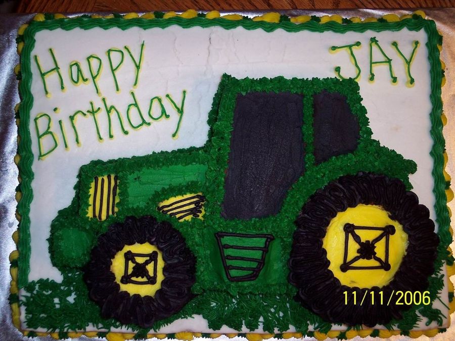 Tractor Cake - CakeCentral.com