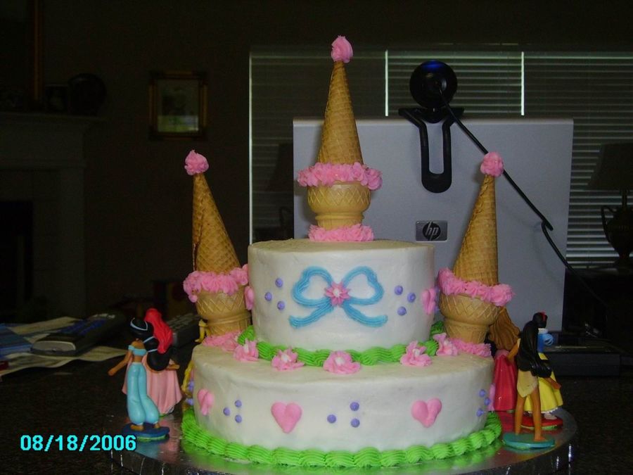 Another View Of Castle Cake - CakeCentral.com