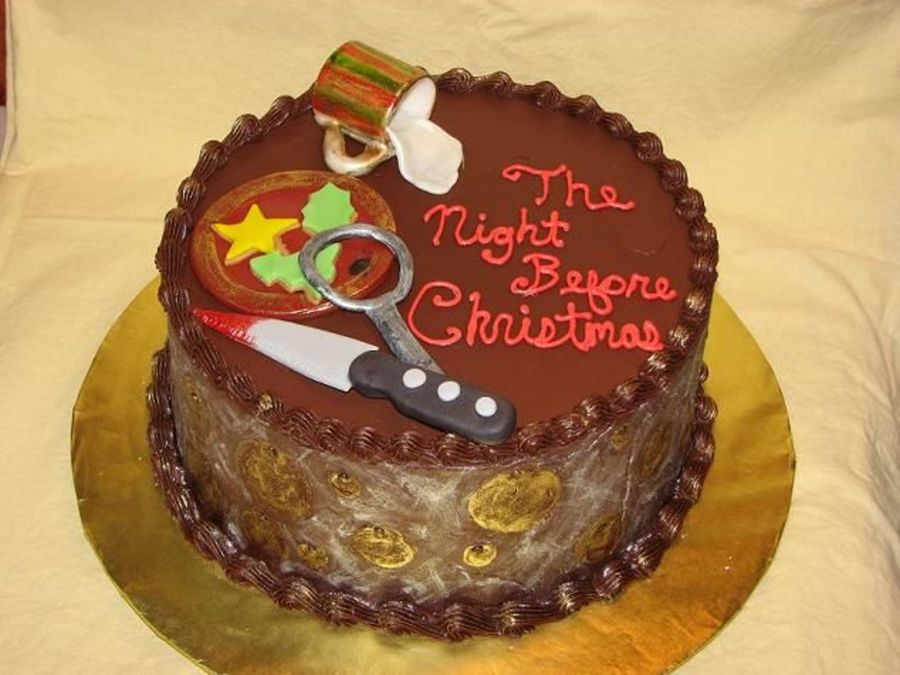 Christmas Murder Mystery Cake - CakeCentral.com